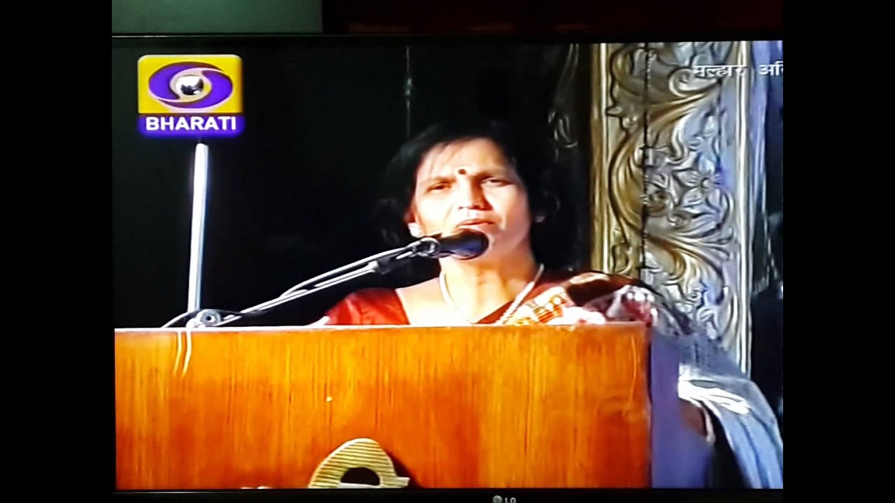 Sameep Kulkarni & Saniya Patankar in Malhar Aavishkar by Usha Swapna Foundation on DD Bharati ...