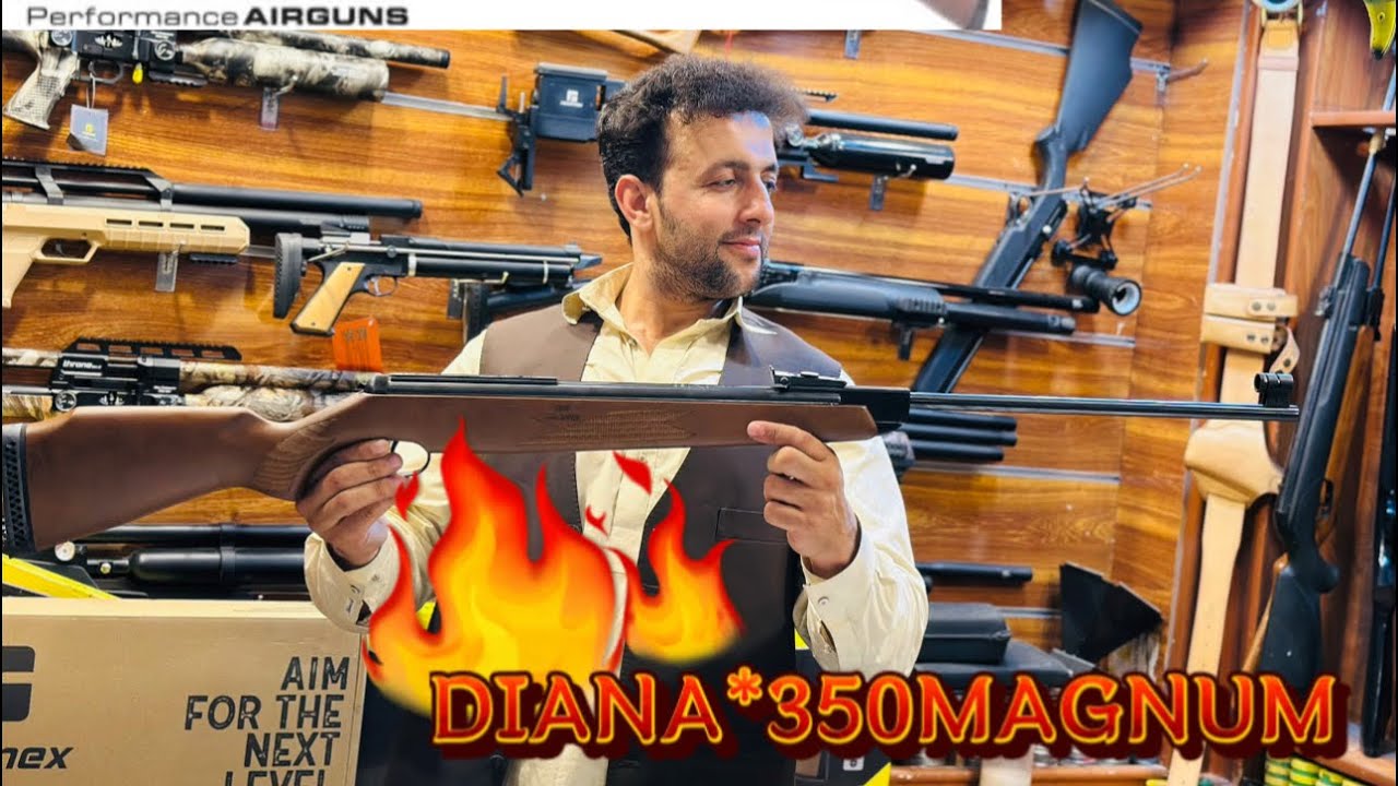 DIANA 350 MAGNUM Vs DIANA 35 MODEL .22 CALIBER | POWERFUL GERMAN AIRGUN ...