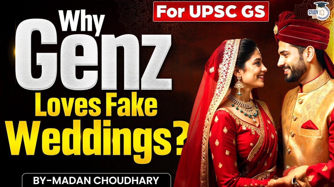 NEW Gen Z’s Fake Wedding Trend | Gen Z Fakes Marriage | StudyIQ - YouTube