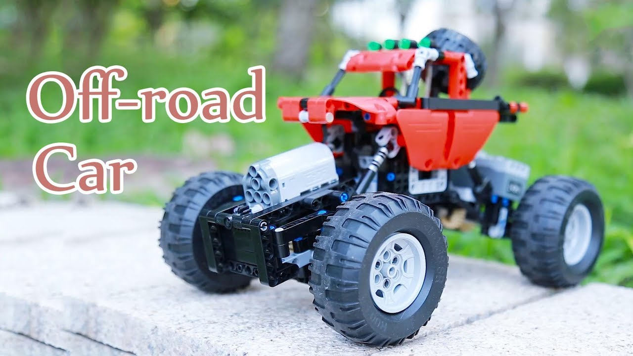 Assembling Building Blocks Off-road Car - GearBest.com - YouTube