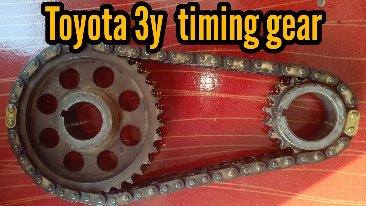 Toyota 3y 4y Engine Timing Mark Timing Setting YouTube
