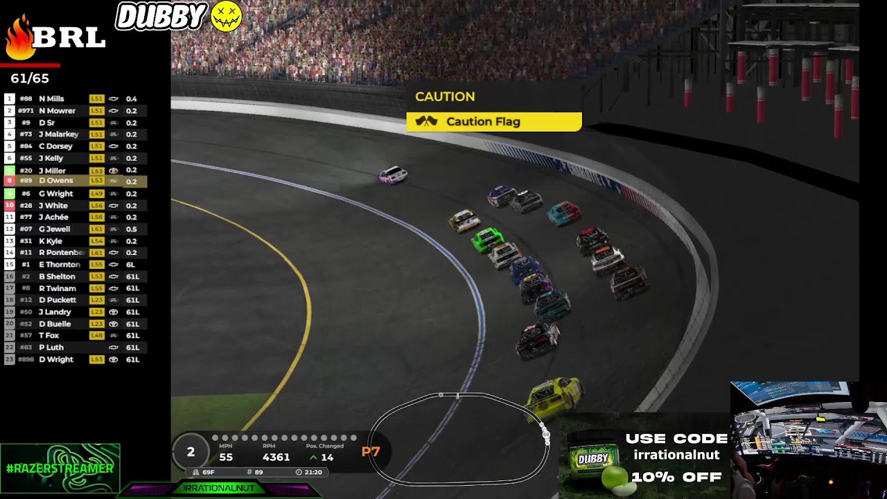 ALL-STAR Race iRacing at Charlotte Motor Speedway in the Bonfire Racing ...