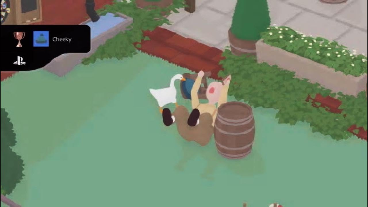CHEEKY: Untitled Goose Game Trophy - YouTube