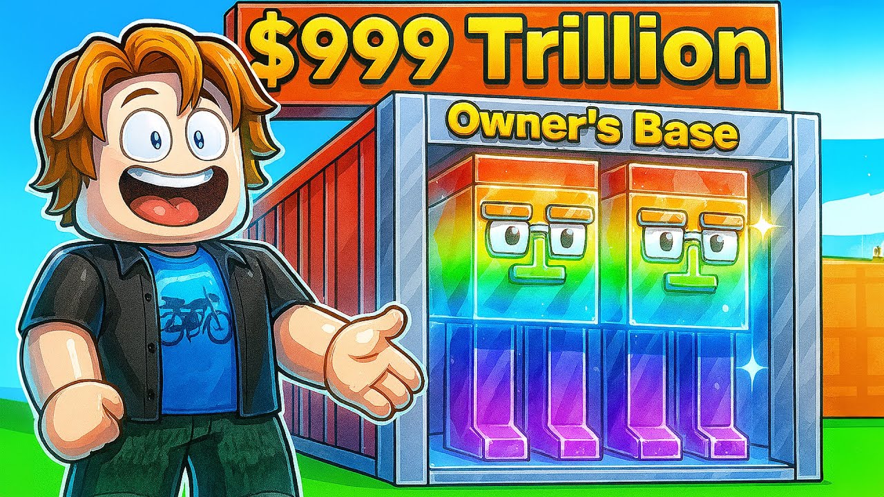 I Snuck Into an ADMIN SERVER and MADE $989,999,9999 in Roblox Steal a ...