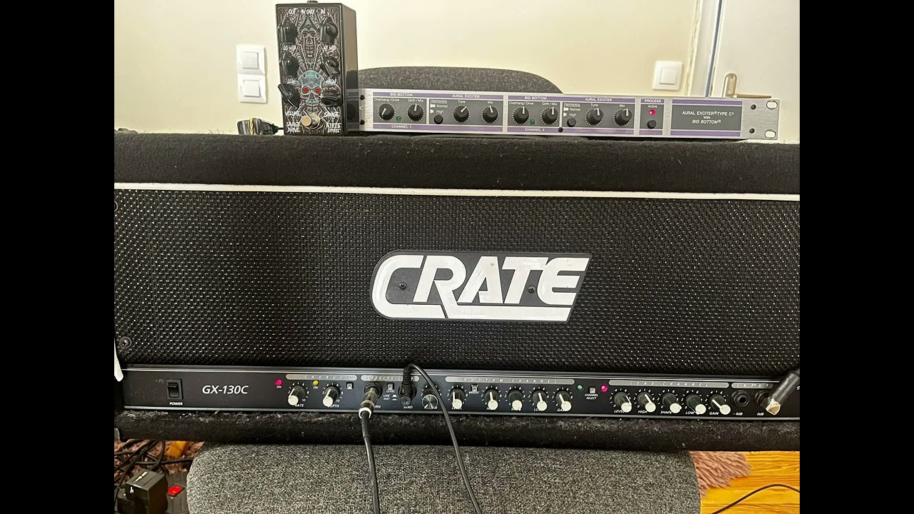 Crate GX 130C Death Metal - YouTube