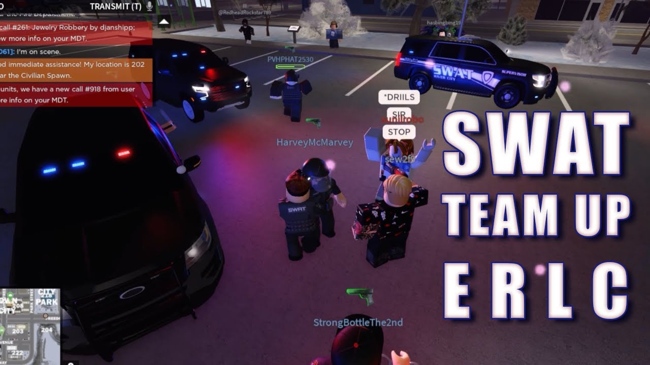 SWAT Teamwork! Police And SWAT Co-Op! | Emergency Response Liberty ...
