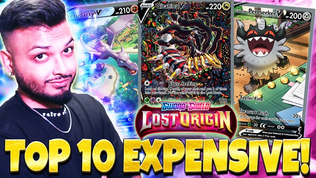 TOP 10 Highest Value Cards to Invest into from Lost Origin! - YouTube
