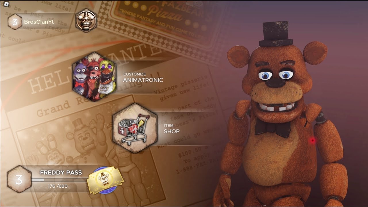 Five Nights at Freddy's: Survival Crew - First Look at Gameplay (Roblox ...