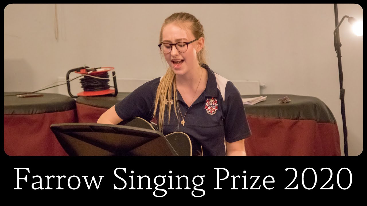 Farrow Singing Prize 2020 - Pop and Jazz - YouTube