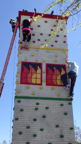 Legoland climbing wall - YouTube