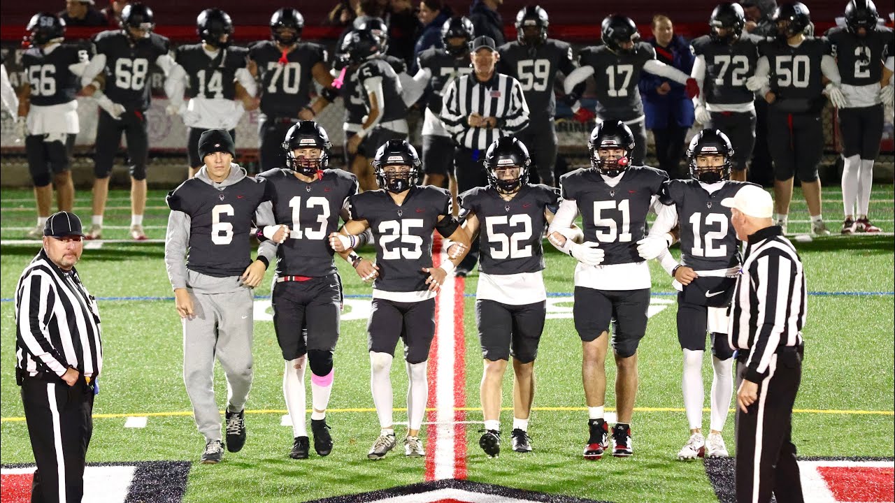 Division 4 Football Tournament Round 16 Marblehead (42) vs Shepard Hill ...