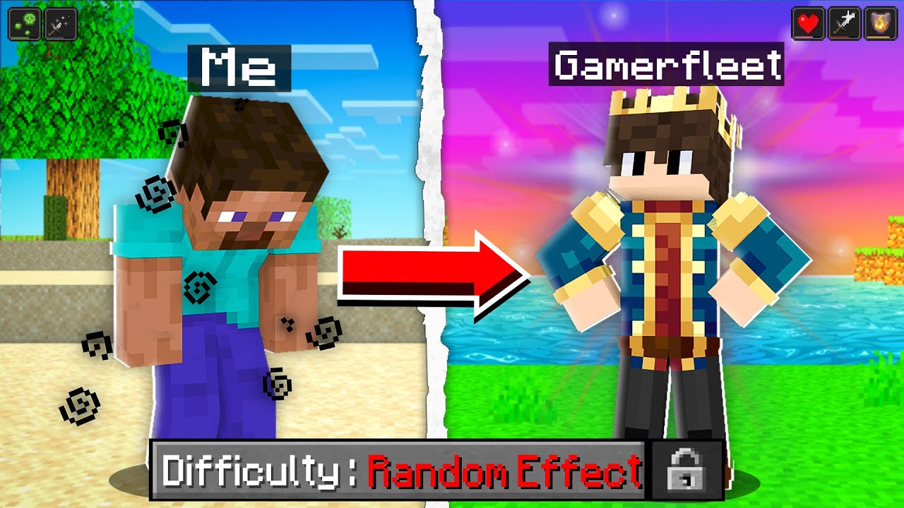 I Became GAMERFLEET in Minecraft! Again!!? - YouTube
