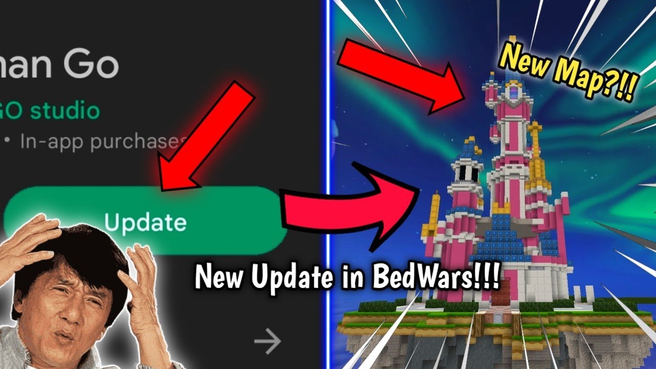 New Map in BedWars!!! 😱 [Blockman GO] - YouTube