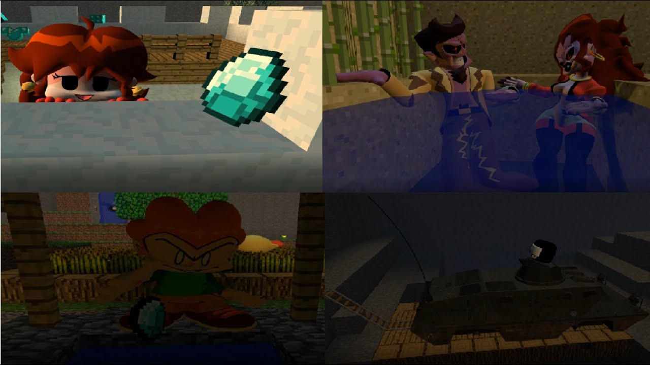 Friday Night Funkin Minecraft Map - YouTube