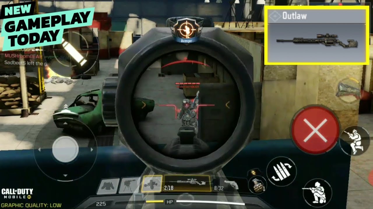 "NEW" Outlaw Sniper Rifle Gameplay !! BETTER THAN DL Q33 ? NEW COD ...