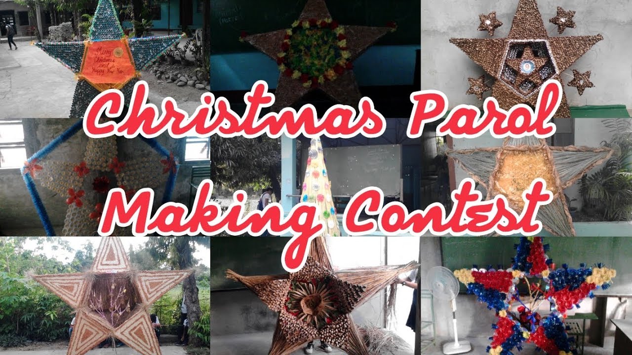 Christmas Parol Making Contest Cinematics // First Vlogmas - YouTube