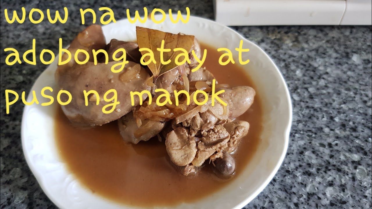 simpleng adobo liver - YouTube