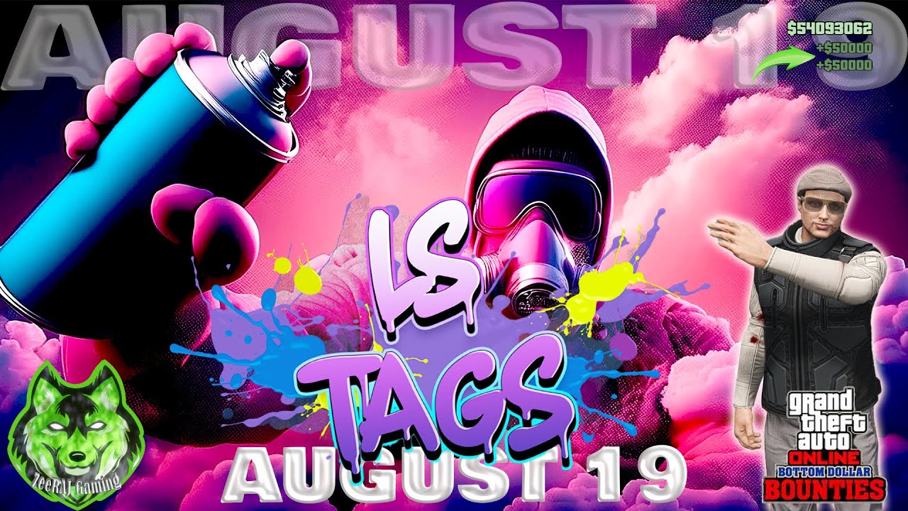 New GTA Online LS Tags Location Today Aug 19 | All 5 LS Tags Locations ...
