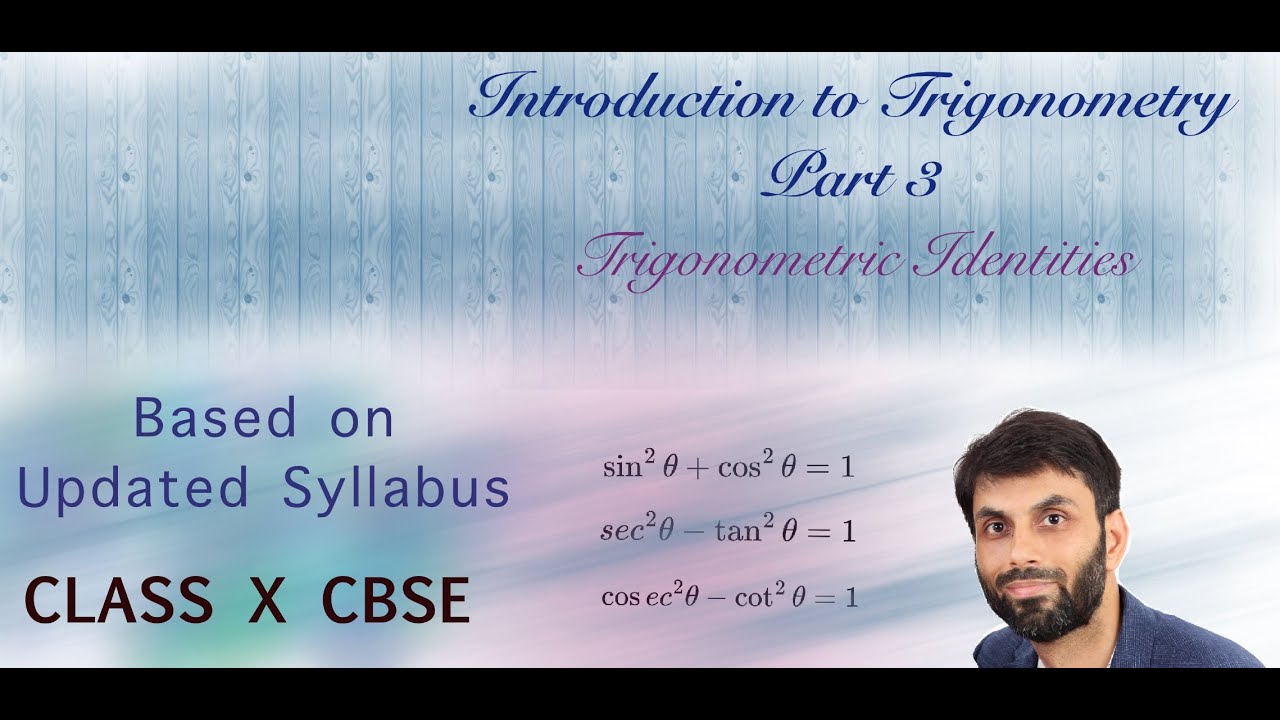 IINTRODUCTION TO TRIGONOMETRY | CLASS 10 | CHAPTER 8 | IDENTITIES ...