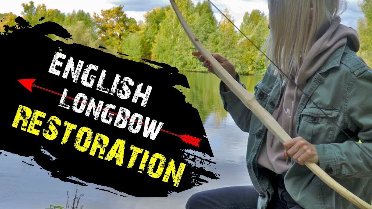RESTORATION OF WOODEN BOW DIY FOR BUSHCRAFT - YouTube