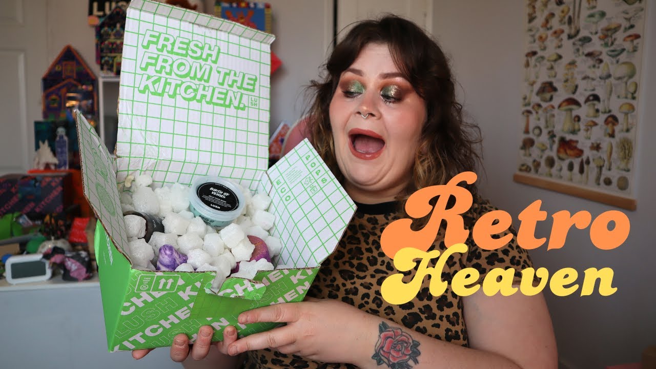 LUSH KITCHEN SUBSCRIPTION BOX APRIL 2024| We're Bringing Retro Back ...