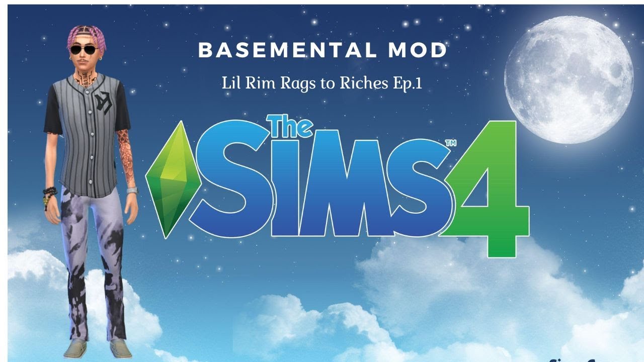 Sims 4 Basemental Mod playthrough EP 1: Lil Rim Goes to Jail! - YouTube