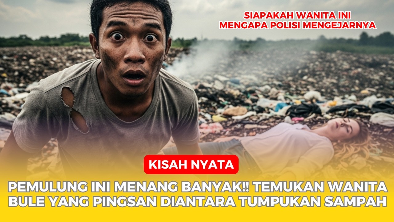 VIRAL! PEMULUNG INI KAGET TEMUKAN WANITA BULE PINGSAN DI TEMPAT SAMPAH - YouTube