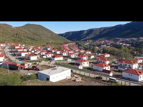 Tam yenidən qurulan Laçın rayonunun Zabux kəndi.