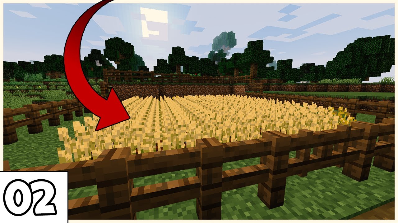 Making a Farm! | Minecraft Survival | #02 - YouTube
