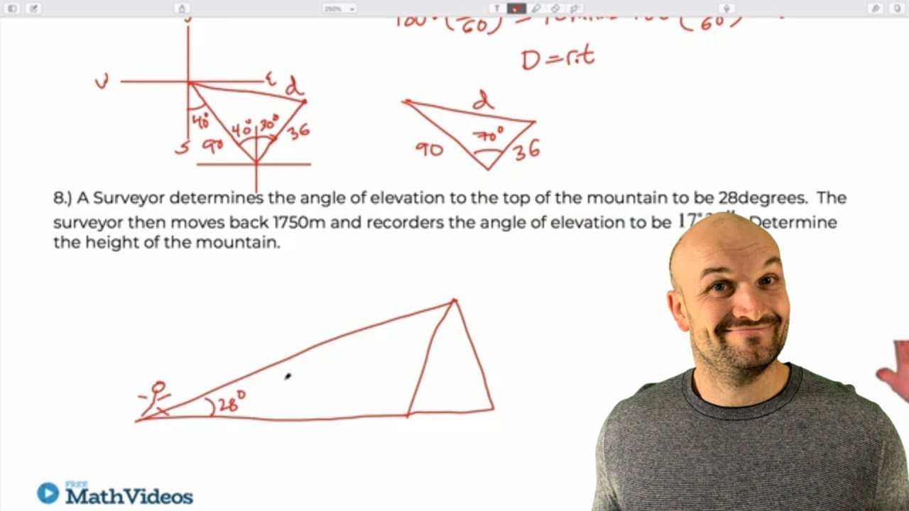 How to set up trig word problems | 26 Examples - YouTube