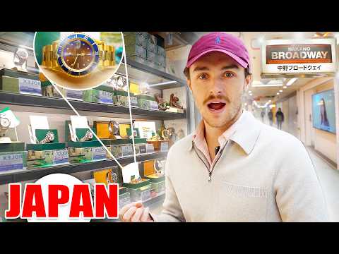 Japans größte Luxusuhren-Mall (überall günstige Rolex-Angebote)