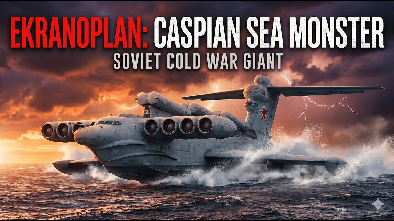Why the Soviet Union Built This Insane ‘Sea Monster’ Plane – The ...