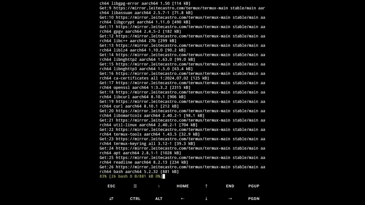 How to update/upgrade all installed packages using PKG in Termux ...