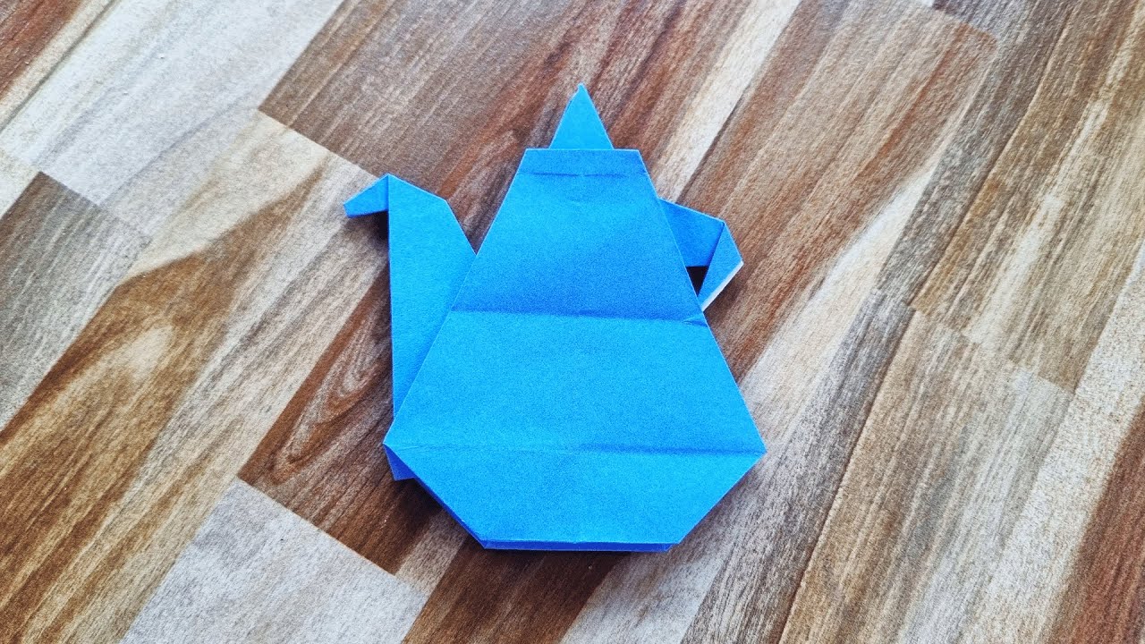Origami Teapot Easy Step by Step #2 - YouTube