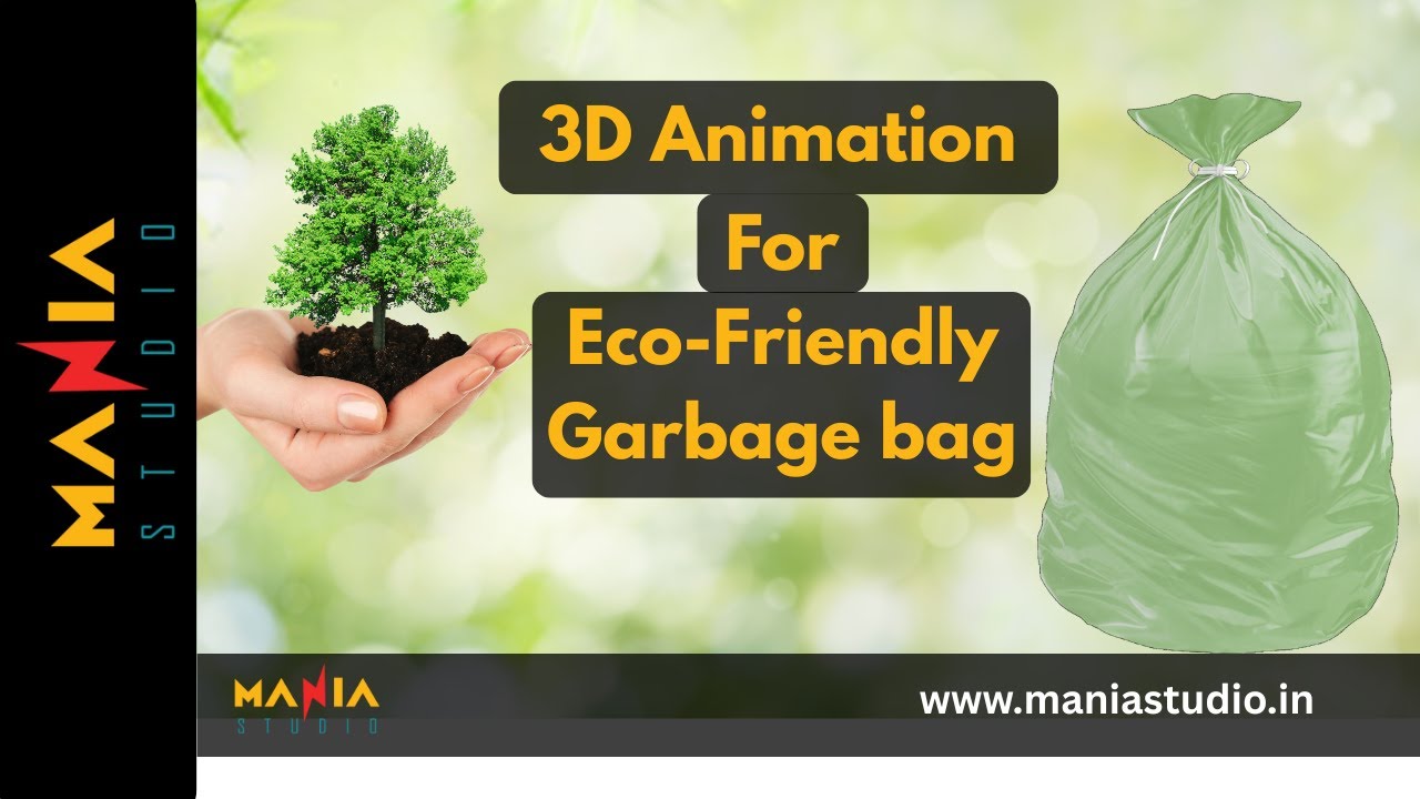 Eco-Friendly/Compostable Bag Process Animation - YouTube