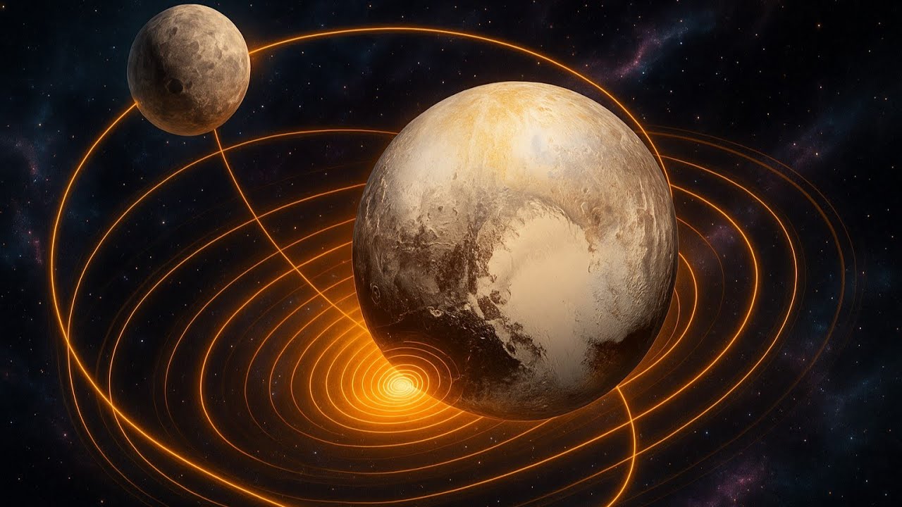 Pluto and Charon's Cosmic Dance: The Barycenter Explained! - YouTube