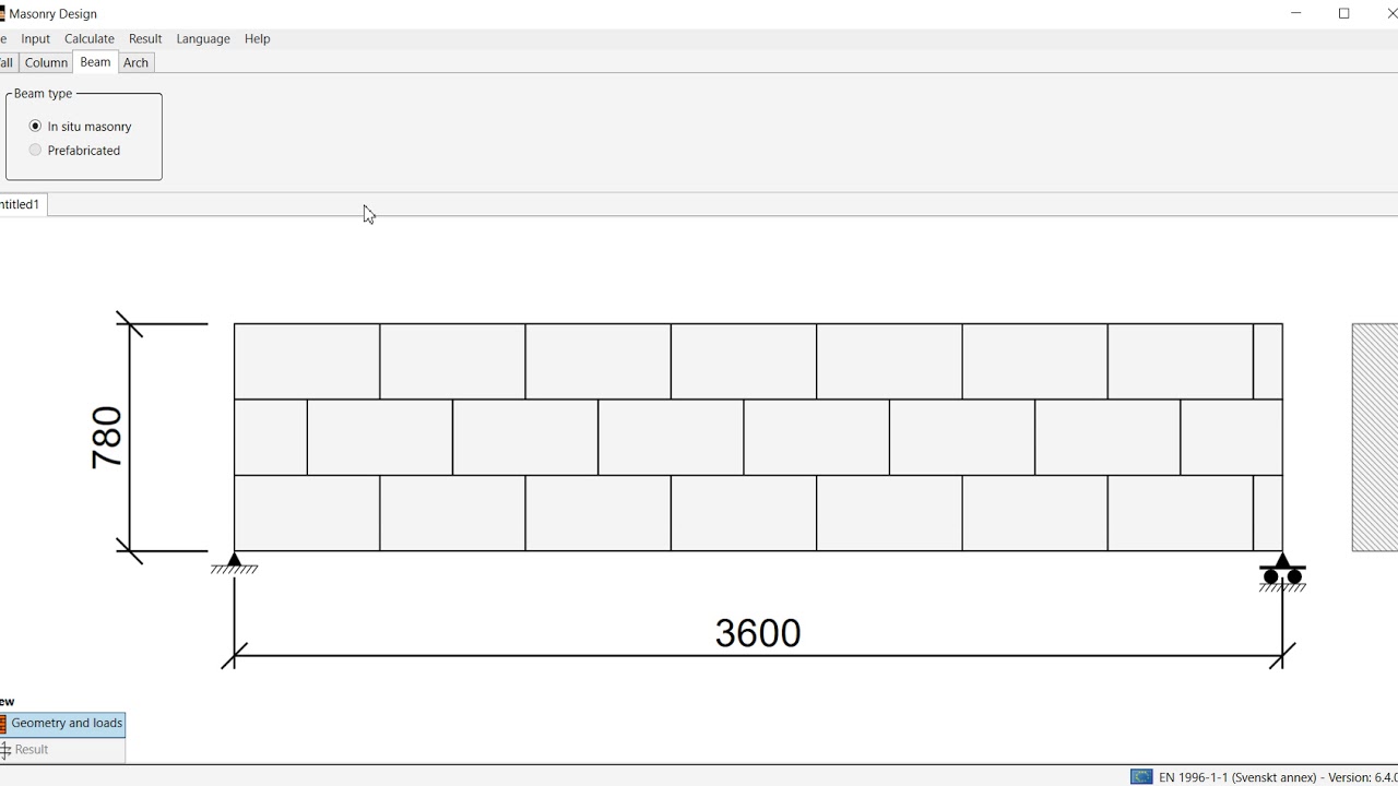 WIN-Statik | Masonry Design - 6 - Beam - YouTube