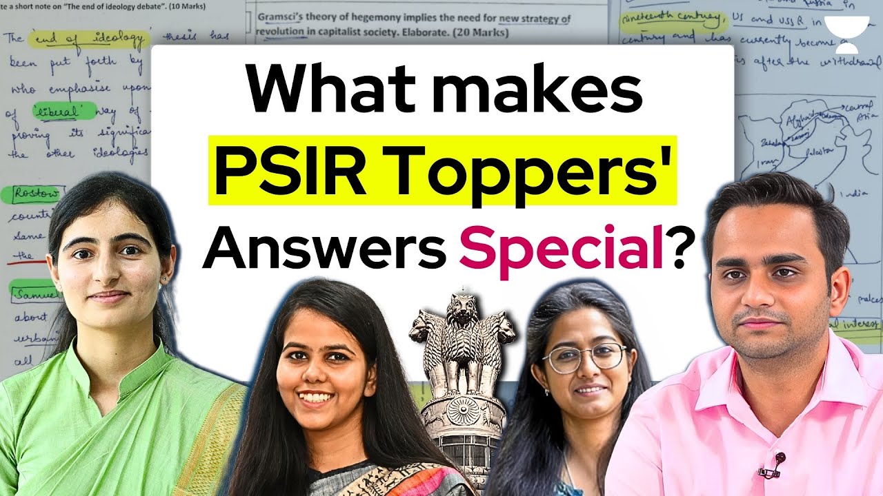 UPSC PSIR Toppers' Answer Writing Secrets: What Makes Their Answers ...