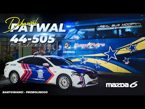 PATWAL 44 - 505 SQUAD ft BUS DUANE PUTRA | Pengawalan Banyuwangi ...