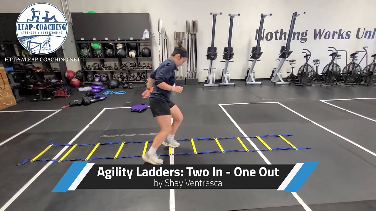 Agility Ladders: Two In-One Out - YouTube