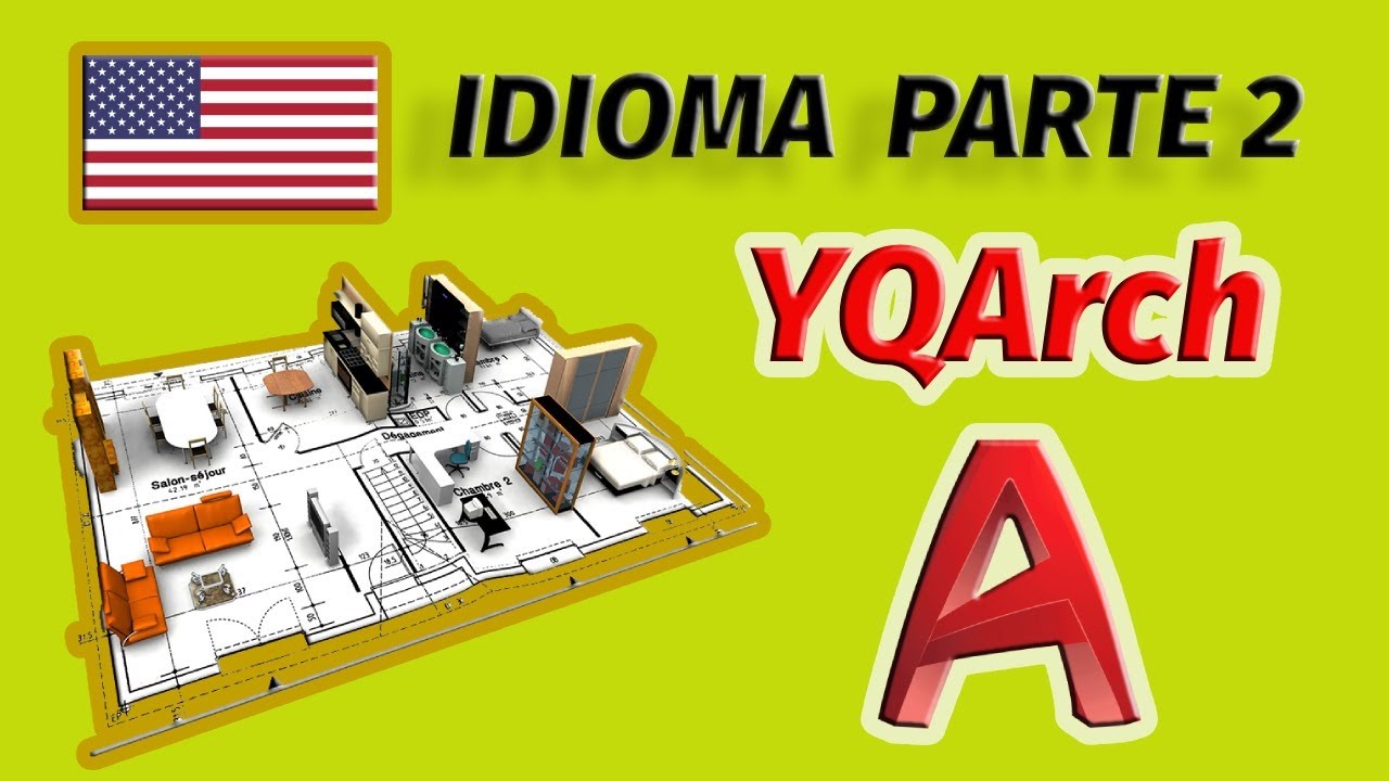 Como cambiar el idioma YQArch en AutoCAD | Parte 2 - YouTube