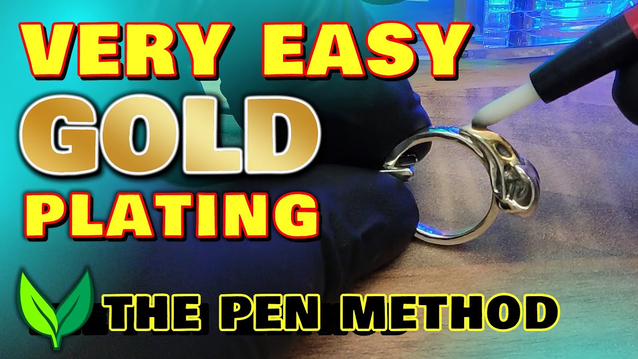 VERY EASY gold plating (with Pepetools Digital Pen Plating Station ...