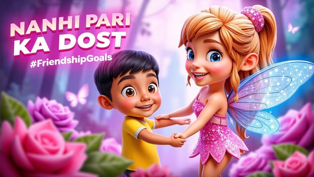 Nanhi Pari KA Dost ||frienship||#animation ||MORAL LESSON #moralstories ...