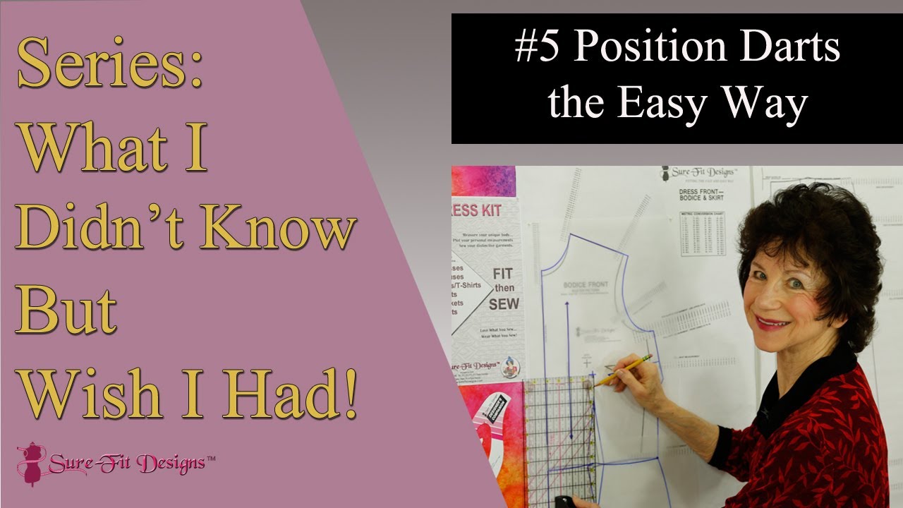 Tip 5 How Easy it is to Align Waist & Hip Darts - What I Didn't Know ...