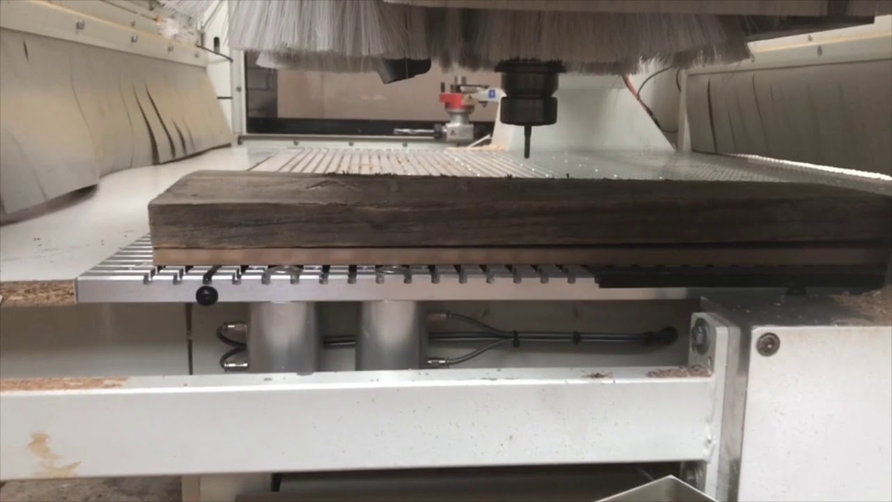 SCM CNC, Sign Routering - YouTube