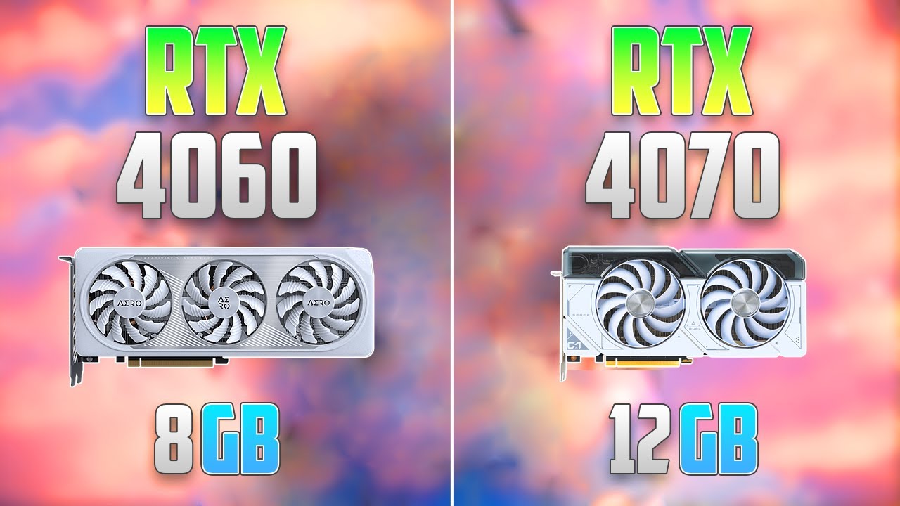 RTX 4060 vs RTX 4070 - How BIG is the Difference? - YouTube