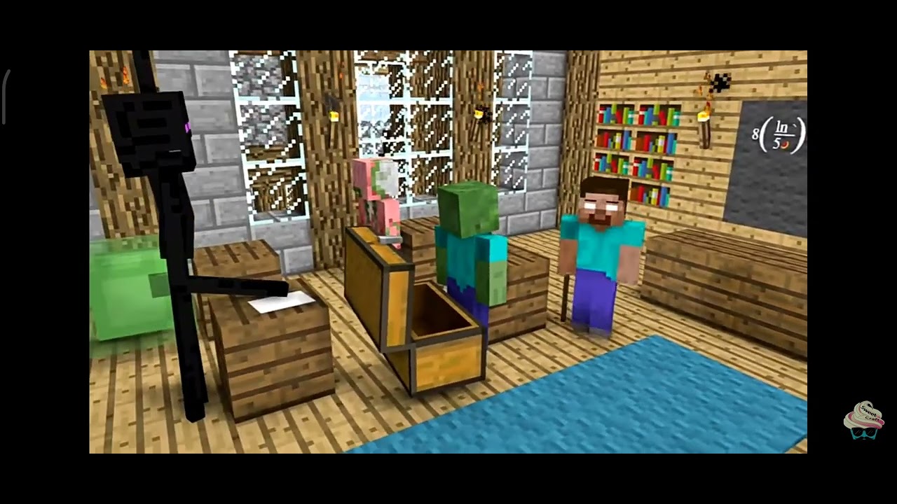 monster school funny moments - YouTube