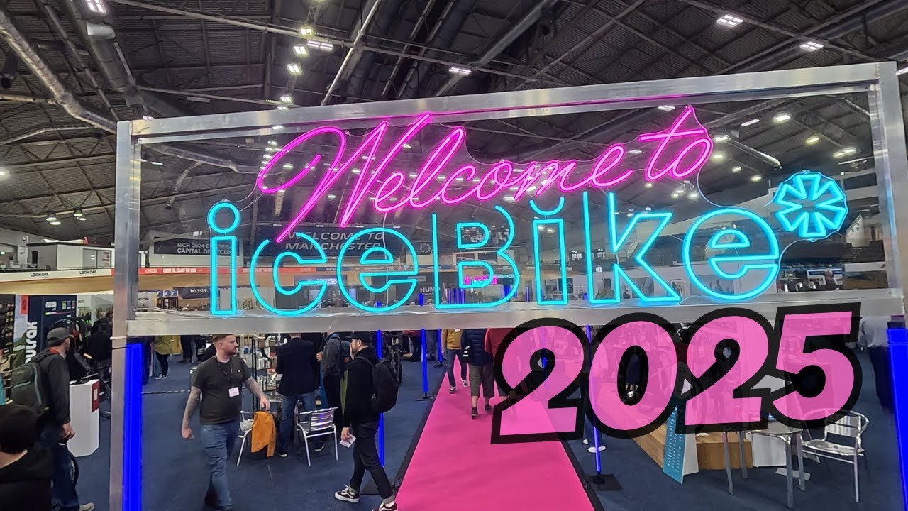 Ice Bike 2025! Exclusive Sneak Peak at the UK’s Bike Trade Show (Velodrome, Manchester) - YouTube