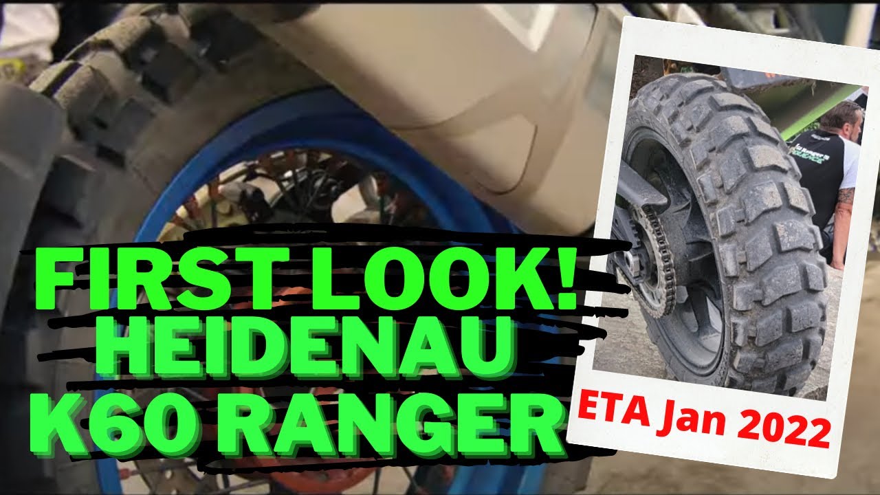 First Look! Heidenau K60 Ranger Adventure / Dual Sport Tire Available ...