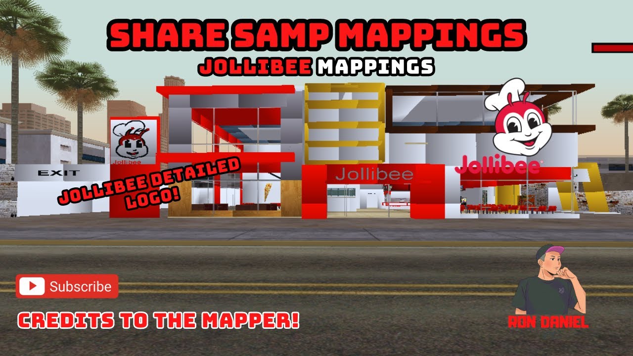 [SHARE] SAMP MAPPINGS JOLIBEE || RON DANIEL YT SPECIAL - YouTube